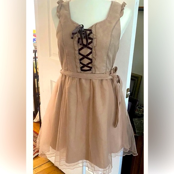 Axes Femme | Dresses | Axes Femme Dusty Pink Kawaii Hime Gyaru Rose ...